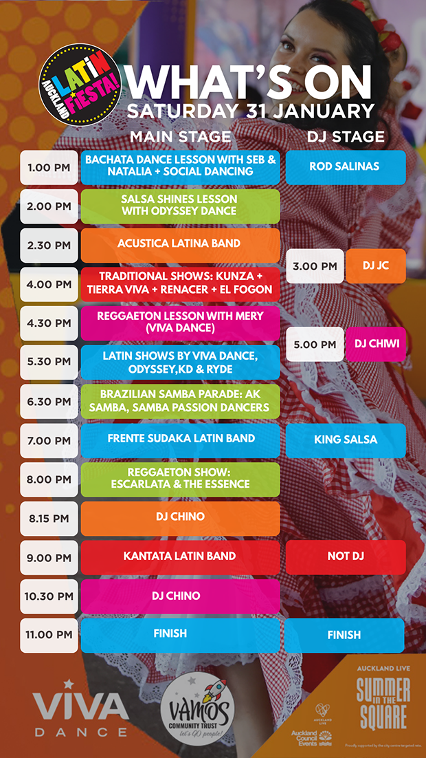 home – Auckland – Latin Fiesta